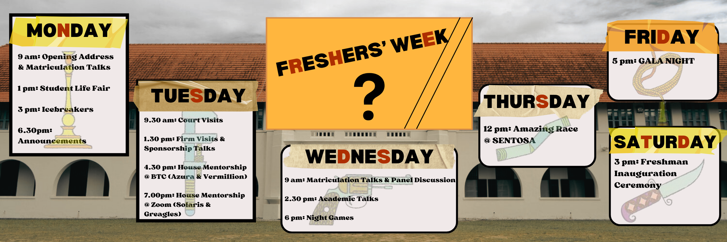 Overview & Schedule — NUS LAW ORIENTATION