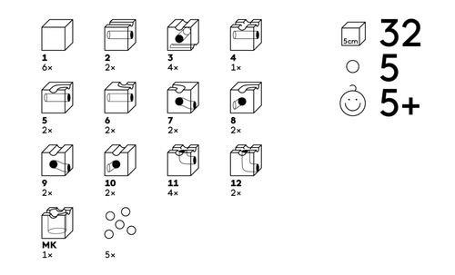 一起來認識CUBORO彈珠軌道積木！Kids+Icon帶你玩超美彈珠軌道積木、練習邏輯思考