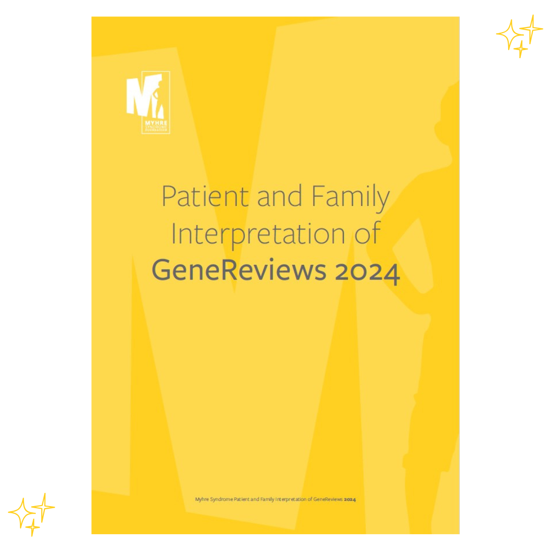 Handbook — Myhre Syndrome Foundation