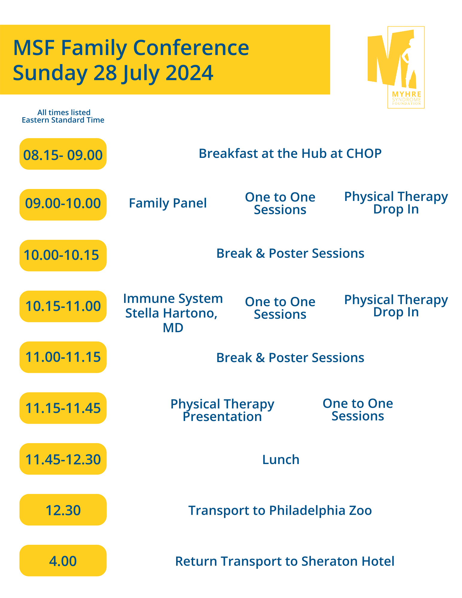 2024 Conference — Myhre Syndrome Foundation