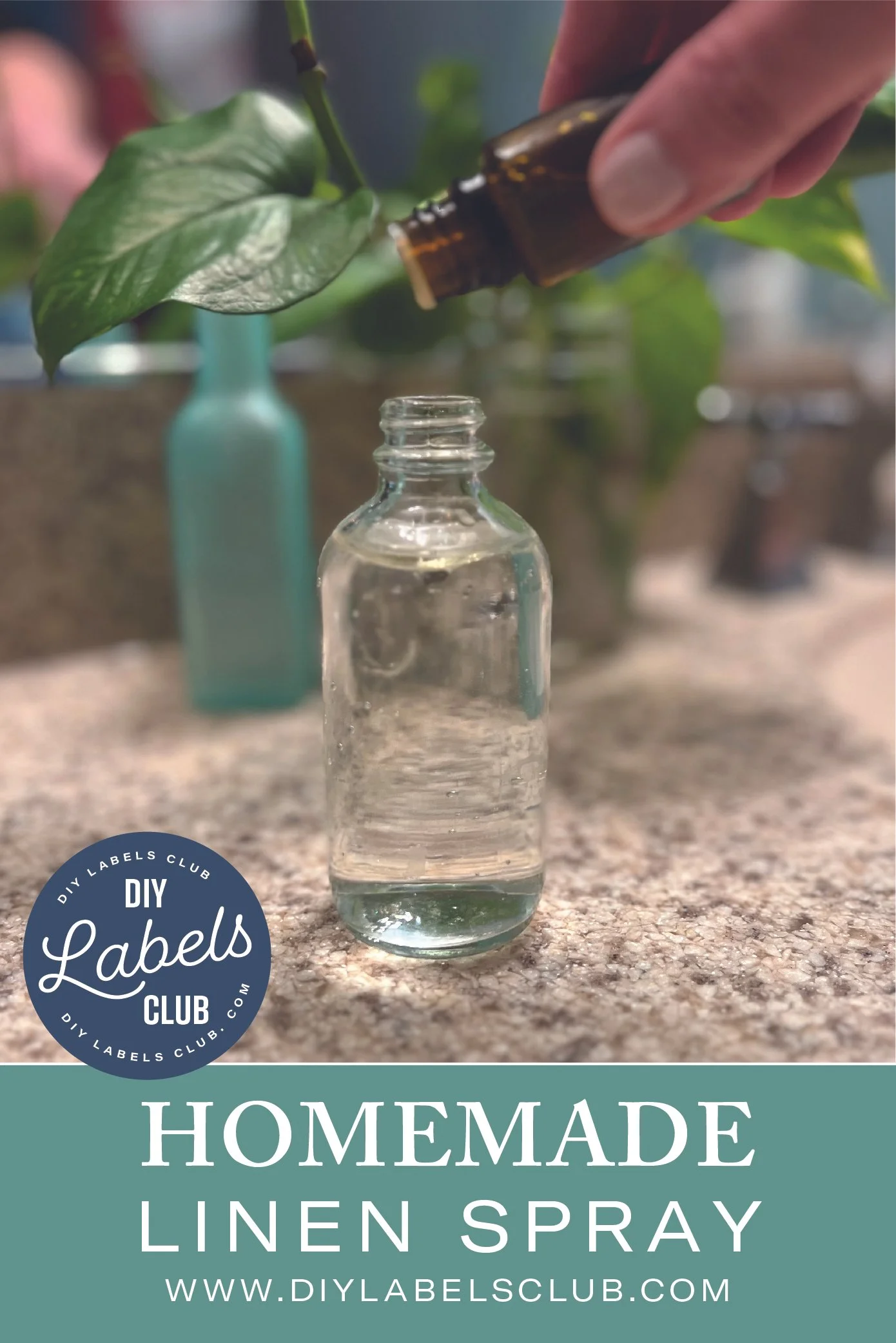 Homemade DIY Linen Spray + Labels — DIY Labels Club