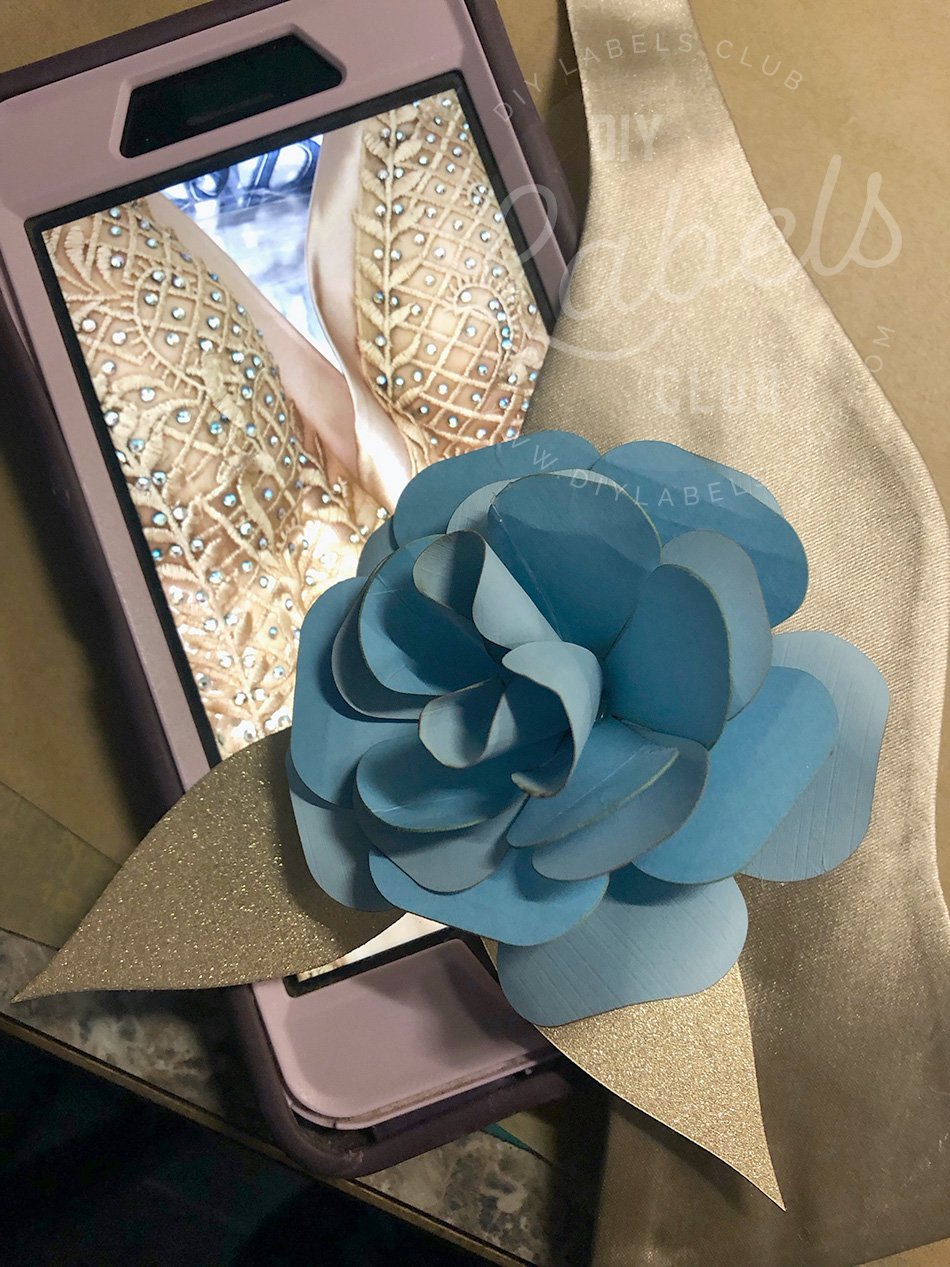 Homemade Paper Corsages + Boutonnieres and SVG files — DIY Labels Club