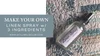 Homemade DIY Linen Spray + Labels — DIY Labels Club