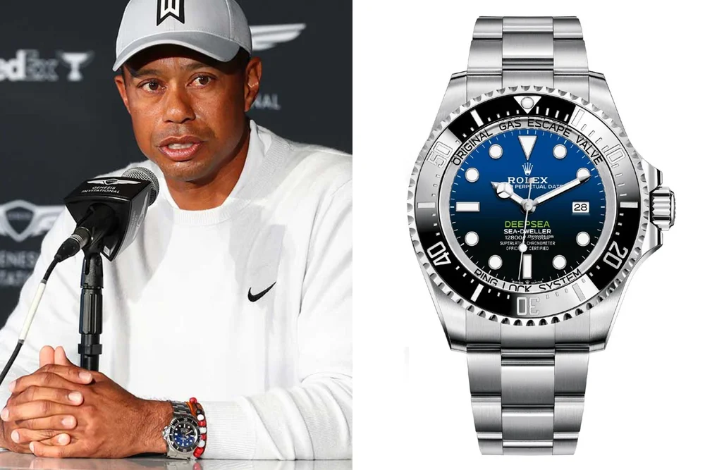Tiger Woods' Watches - Tiger’s Rolex and Tag Heuer Collection