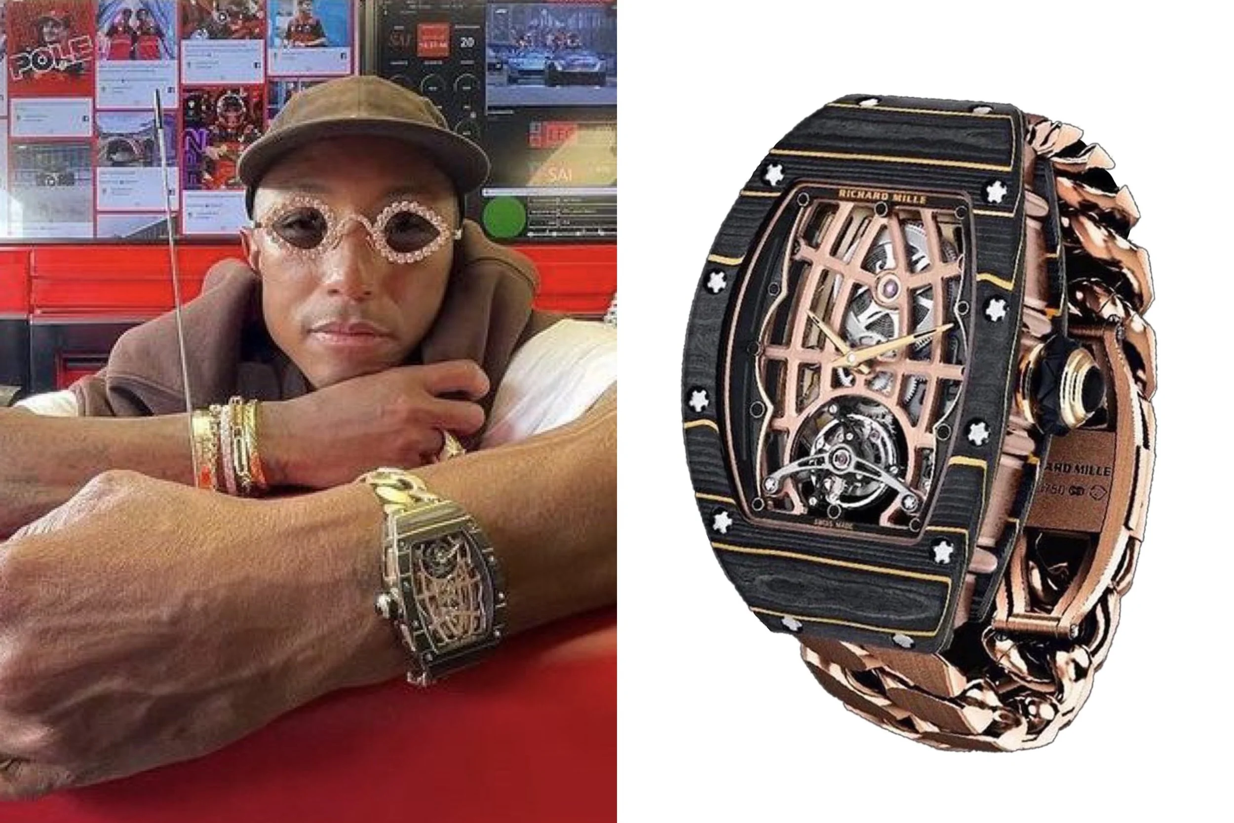 Pharrell Williams Watch Collection Including Multiple Richard Milles