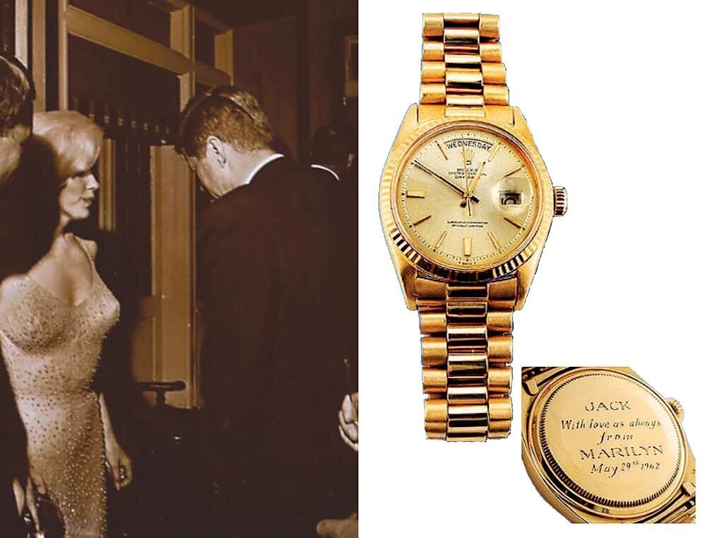 John F. Kennedy's wristwatches during his presidency