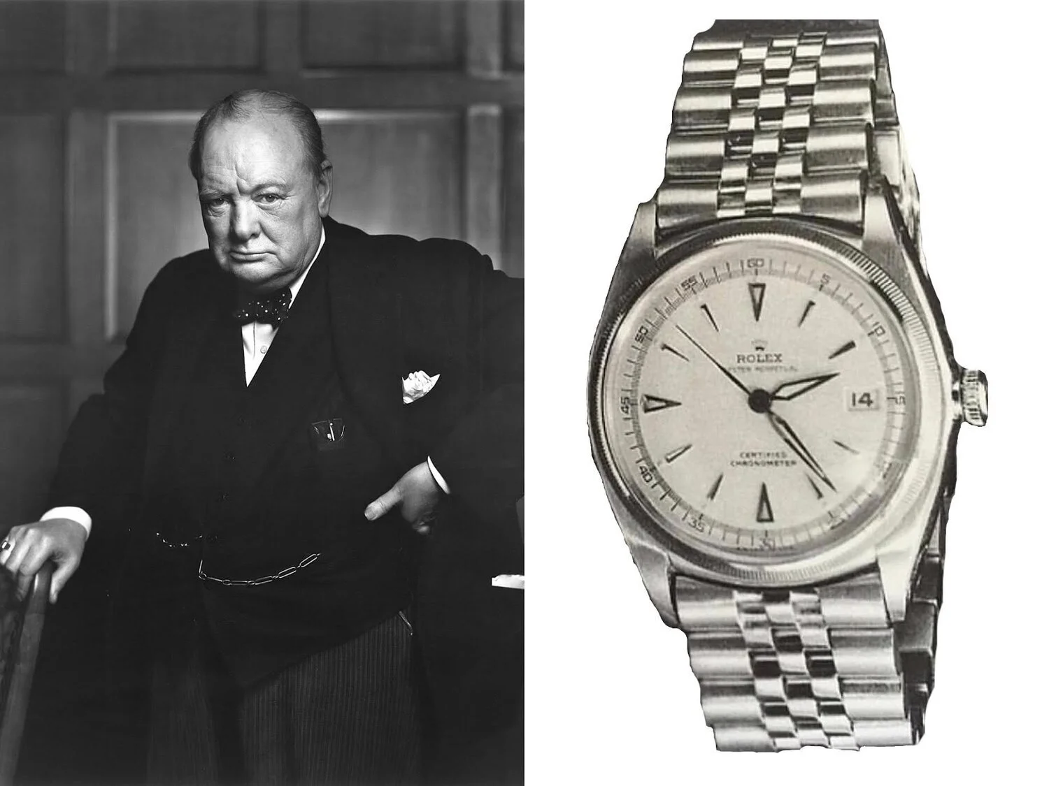 Winston Churchill's Rolex (and other pieces)