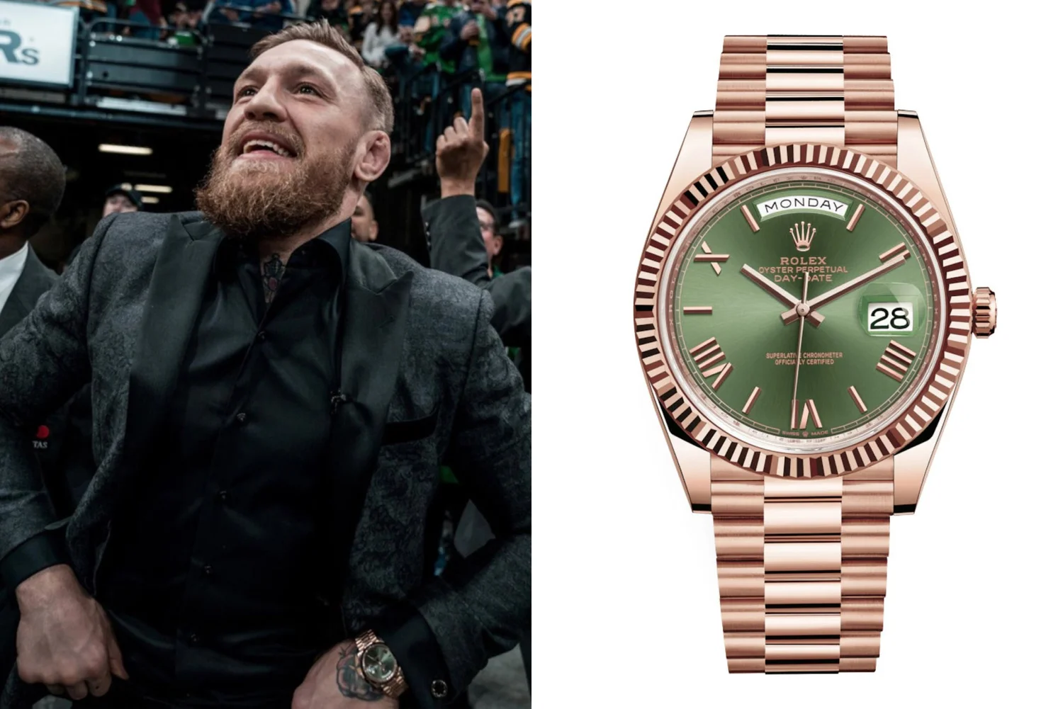 Conor McGregor's Watches - From Rolex to Patek Philippe and Jacob & Co.