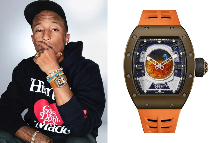 Pharrell Williams' Watch Collection Including Multiple Richard Milles