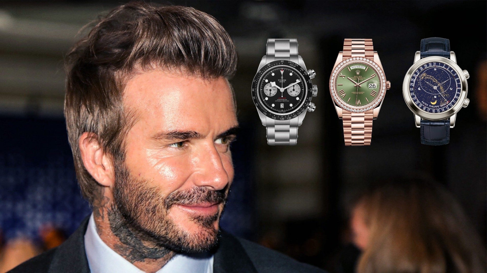 David Beckham's Watch Collection Including His Family’s Watches