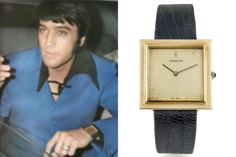 Elvis Presley's Watch Collection Including Rolex and Omega