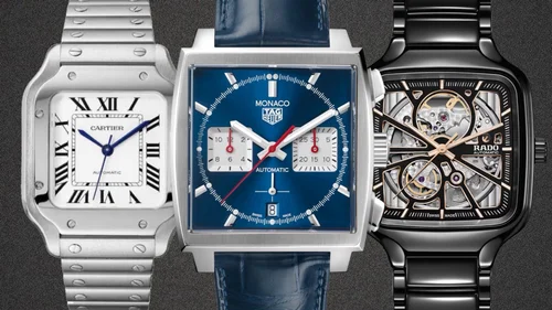 20 Best Square Watches from Affordable to Luxury