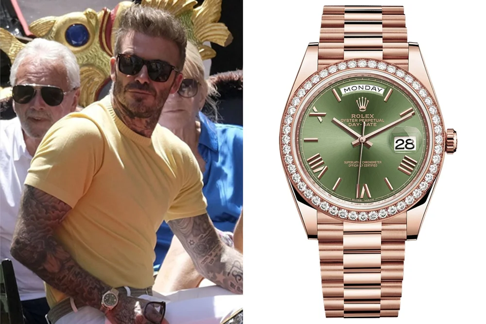 David Beckham's Watch Collection Including His Family’s Watches