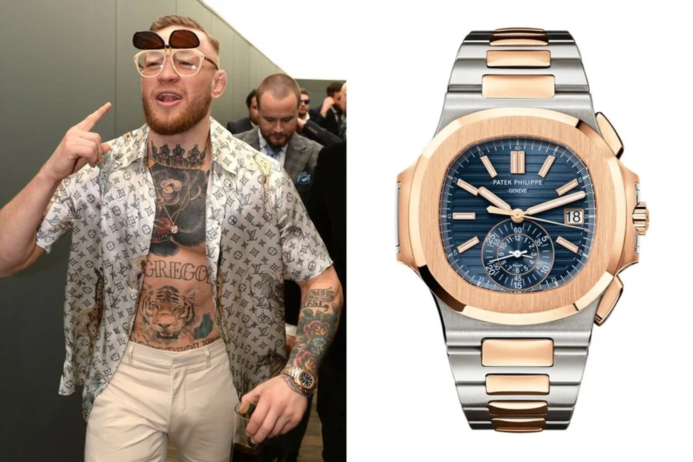 Conor McGregor's Watches - From Rolex to Patek Philippe and Jacob & Co.