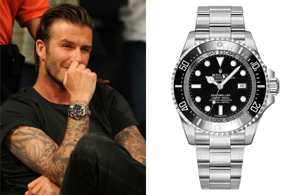 David Beckham's Watch Collection Including His Family’s Watches