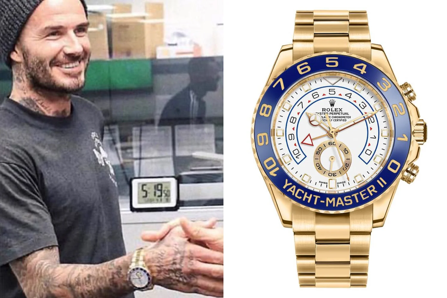 David Beckham's Watch Collection Including His Family’s Watches