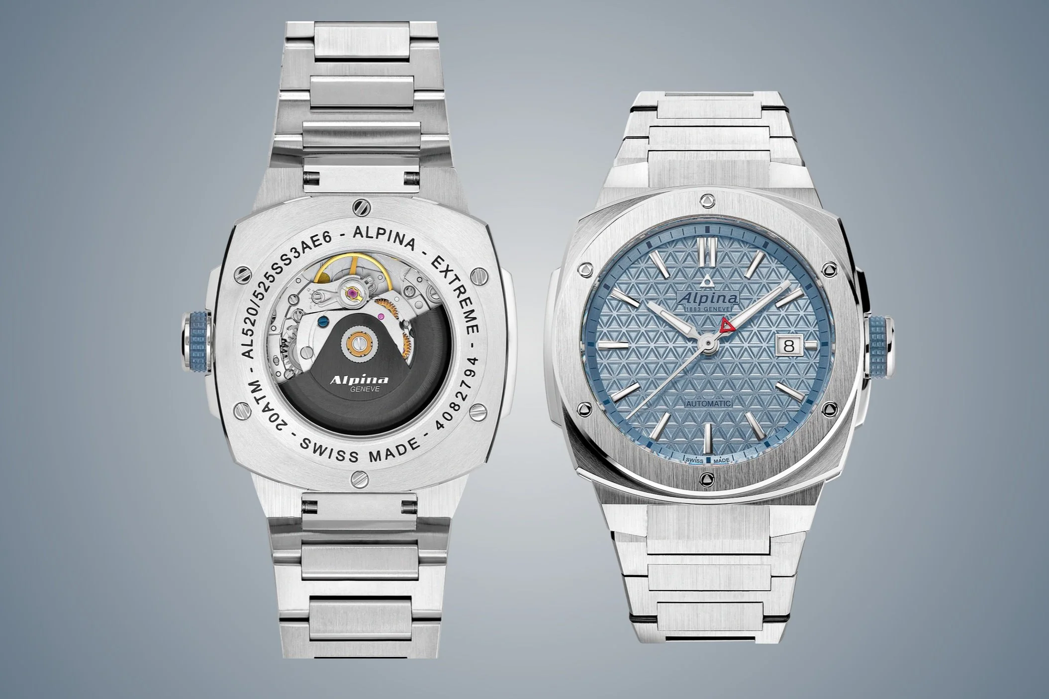 Introducing the Alpina Alpiner Extreme Automatic in Ice Blue