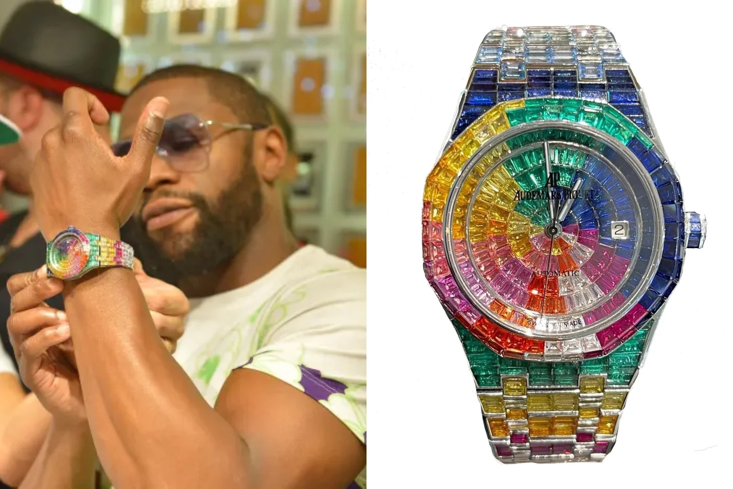 Floyd Mayweather's Watch Collection Including an $18 Million Dollar Watch