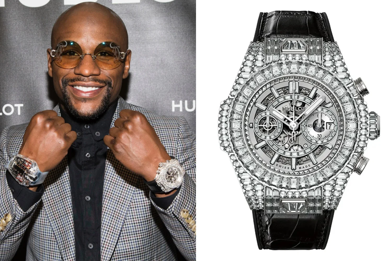 Floyd Mayweather's Watch Collection Including an $18 Million Dollar Watch