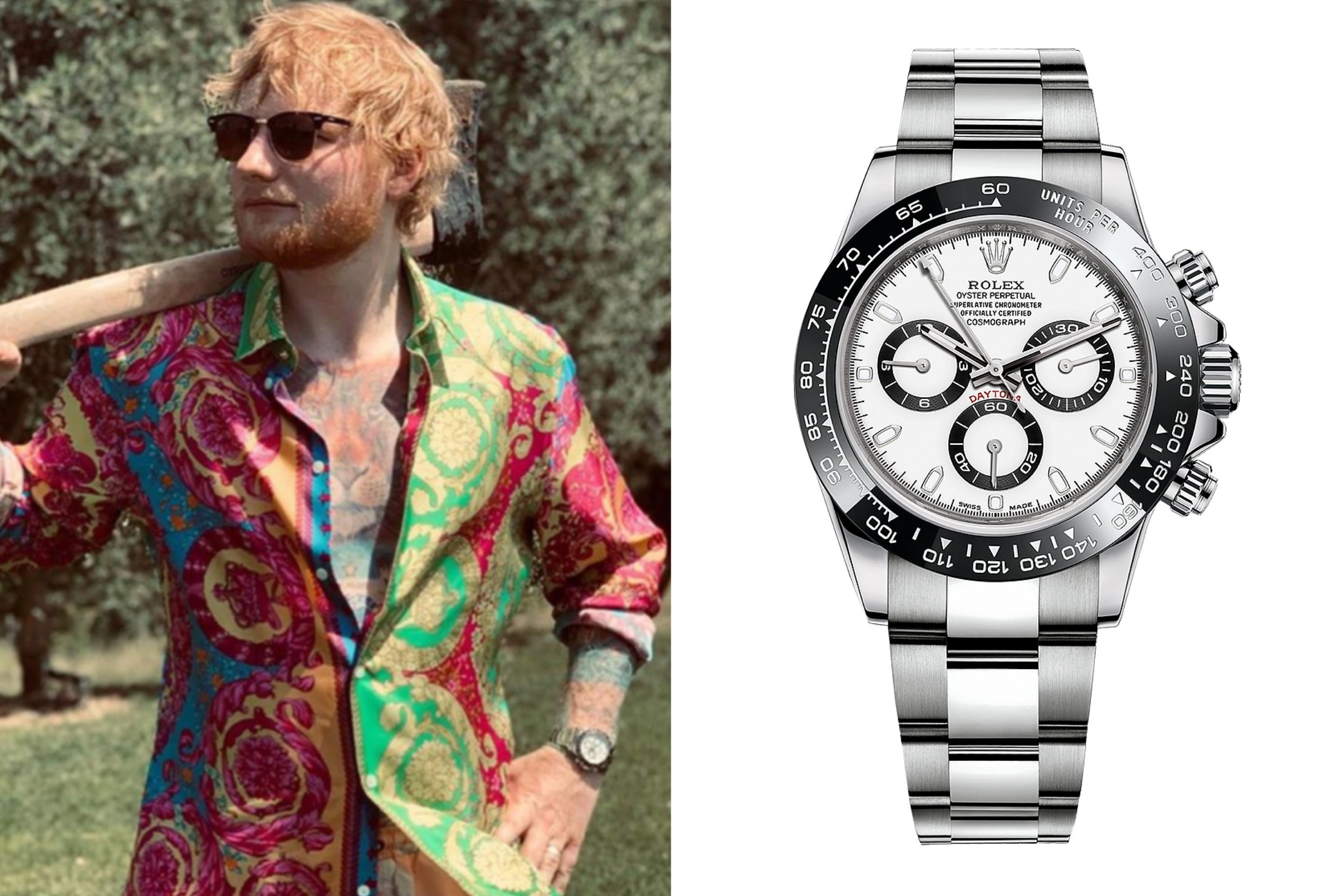 Ed Sheerans Watch Collection Rolex Patek Philippe Richard Mille