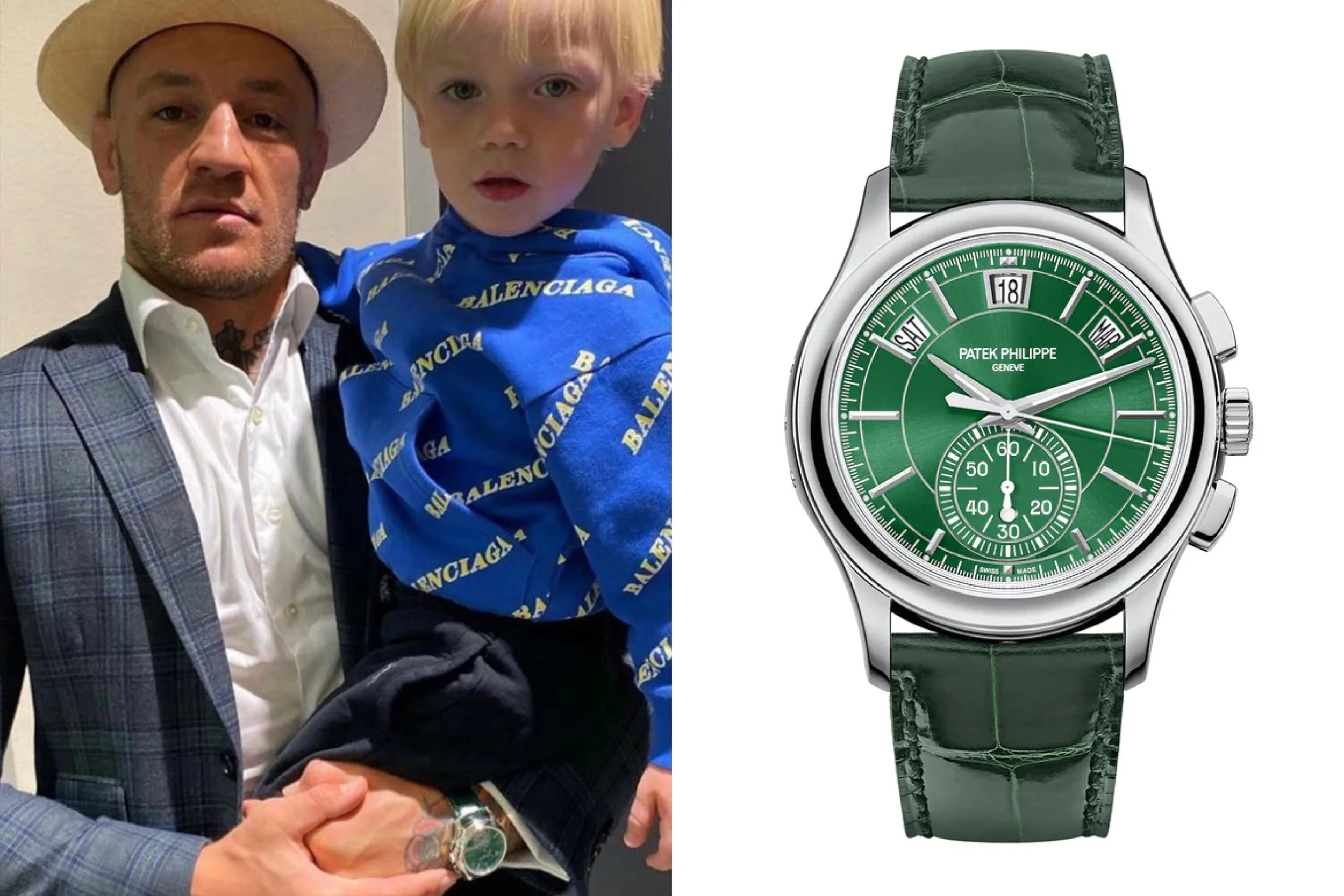 Conor McGregor's Watches - From Rolex to Patek Philippe and Jacob & Co.