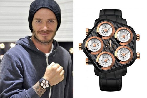 David Beckham's Watch Collection Including His Family’s Watches