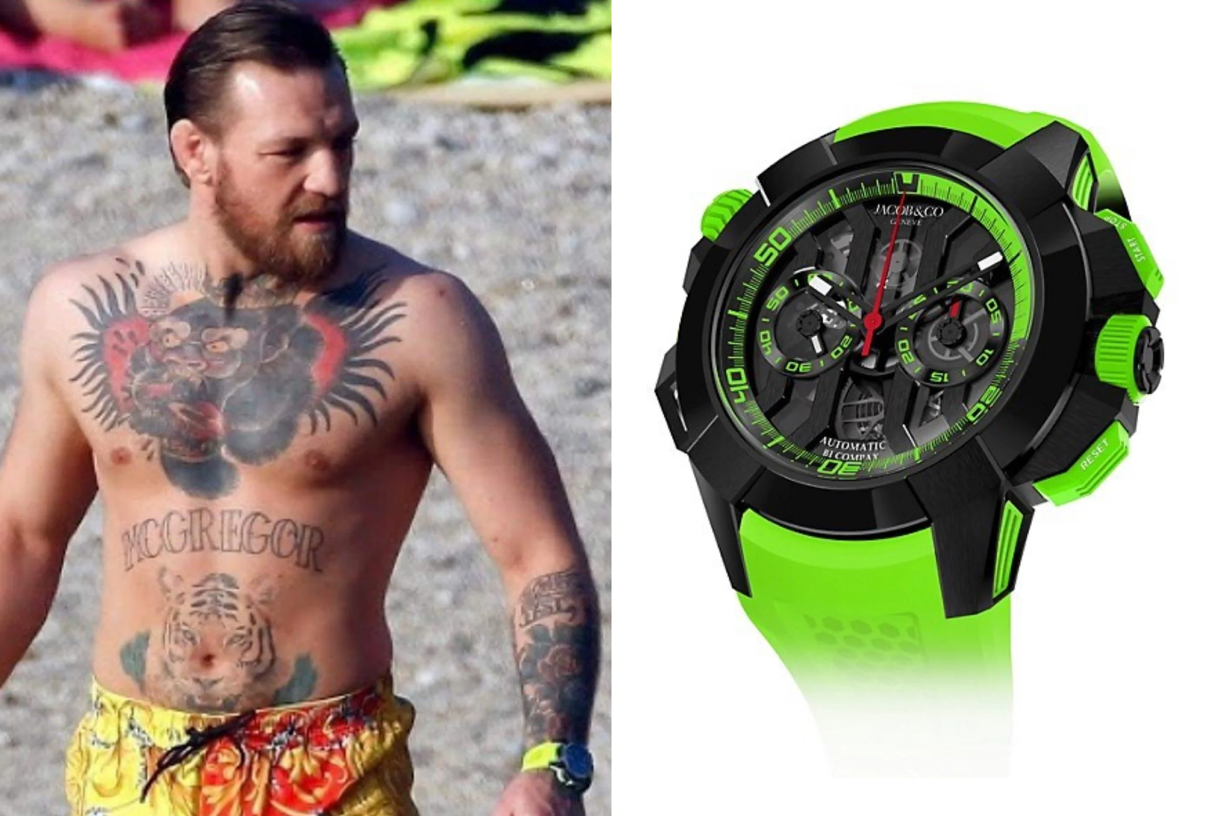Conor McGregor's Watches - From Rolex to Patek Philippe and Jacob & Co.