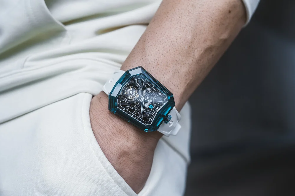 Introducing the Aventi Wraith A15-01 Saphite Paraiba