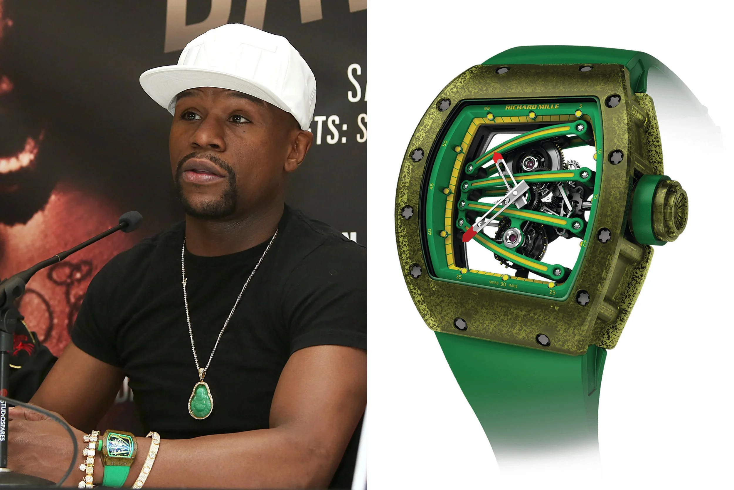 Floyd Mayweather's Watch Collection Including an $18 Million Dollar Watch
