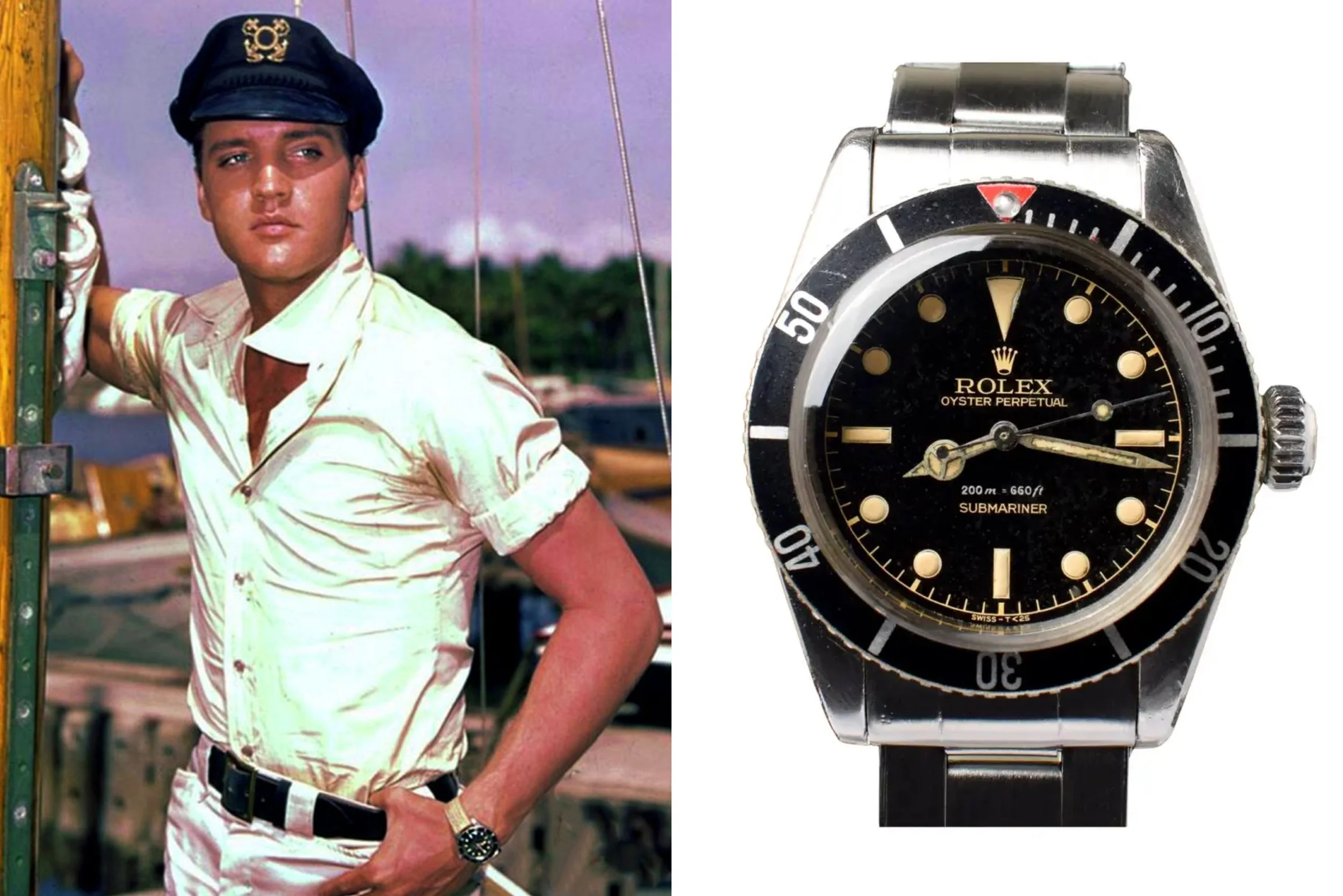 Elvis Presley's Watch Collection Including Rolex and Omega