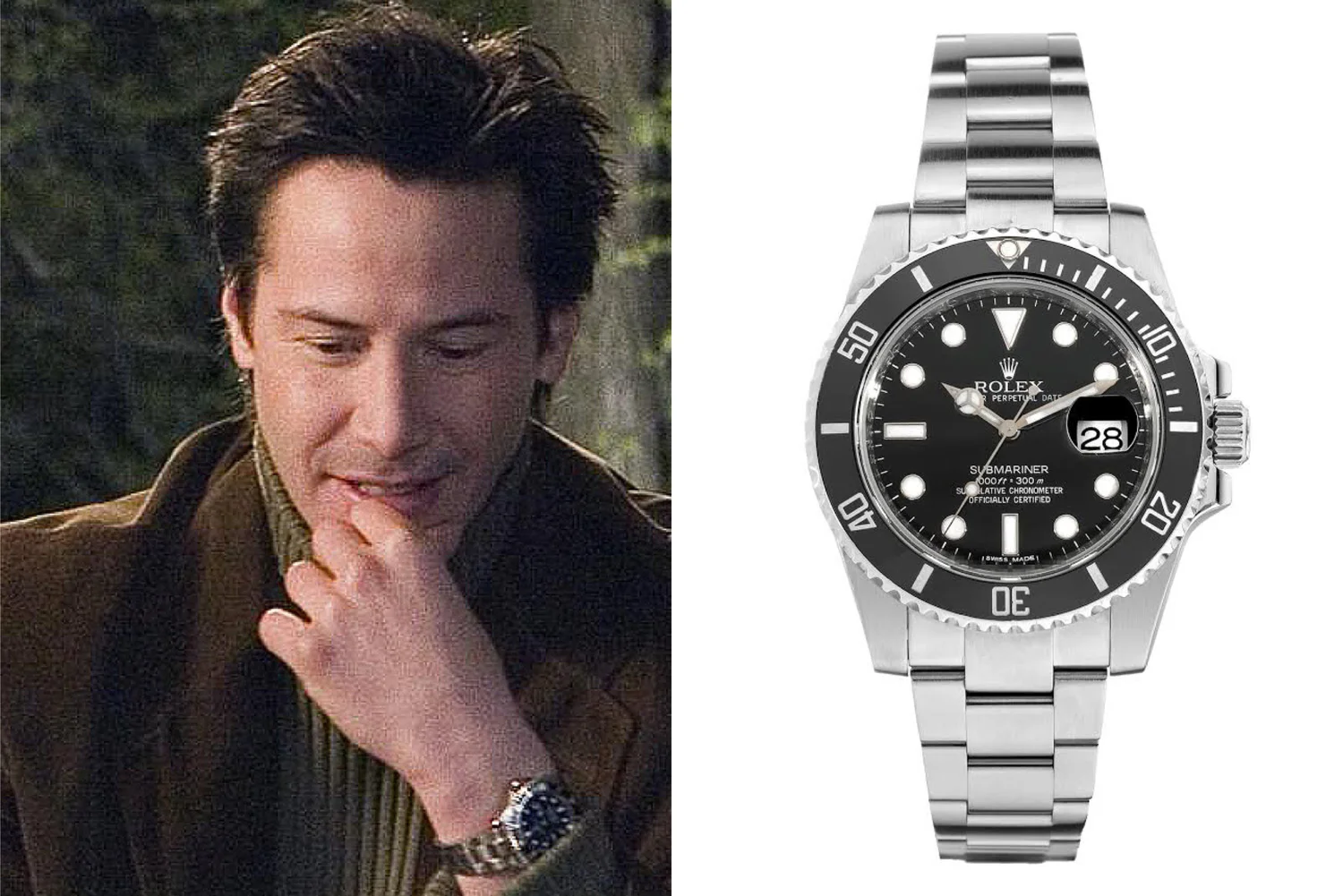 Keanu Reeves' Watch Collection - From Rolex to Patek Philippe