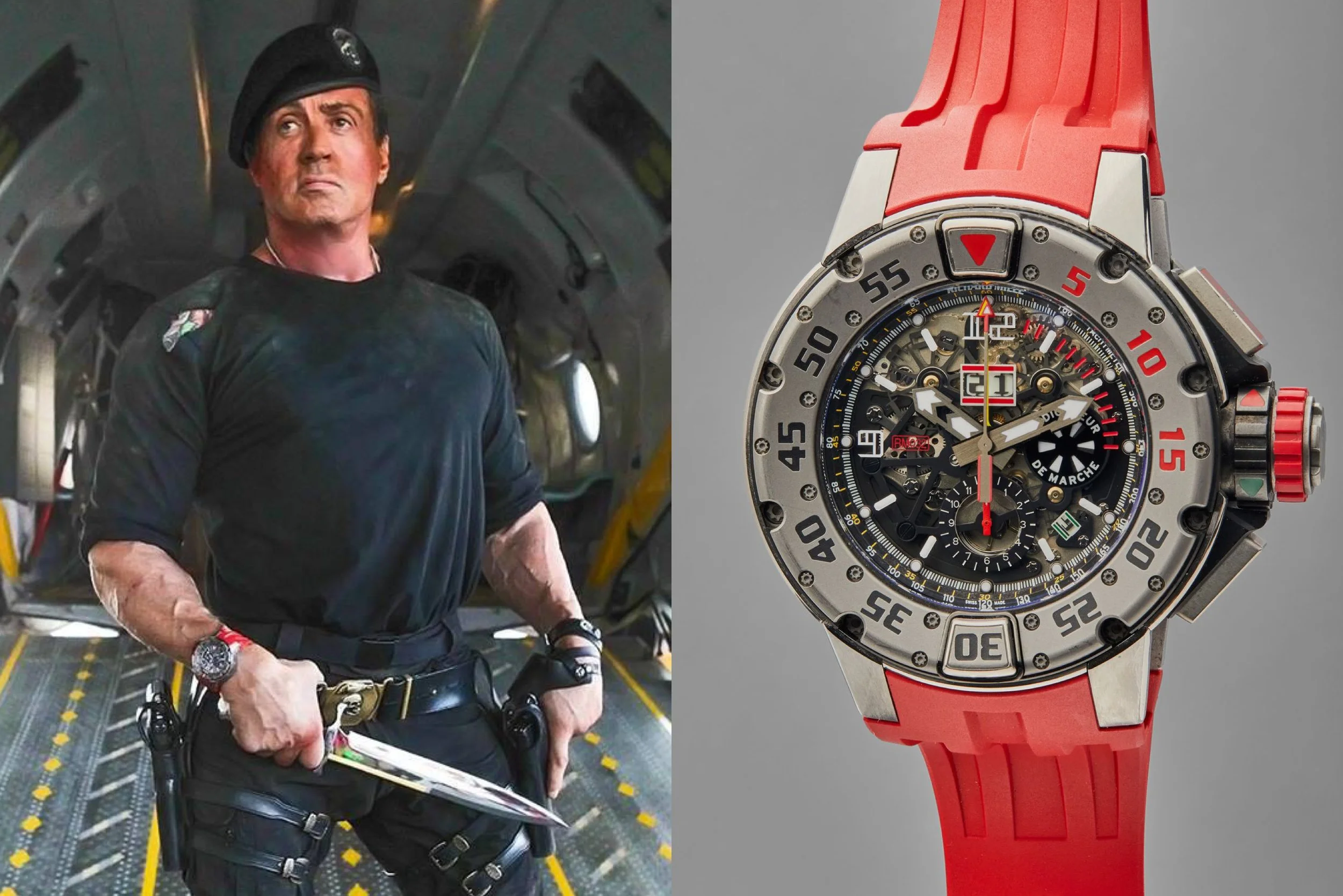 Sylvester Stallone's Watch Collection - Rolex, Richard Mille, Panerai ...