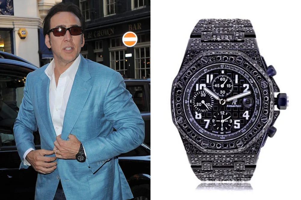Nicolas Cage’s Watch Collection - From Rolex to Audemars Piguet