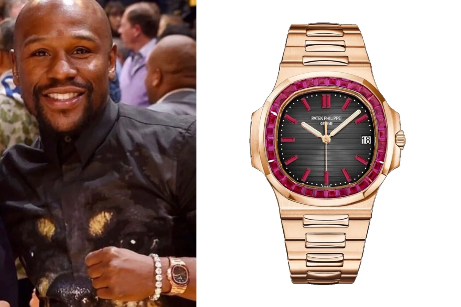 Floyd Mayweather's Watch Collection Including an $18 Million Dollar Watch