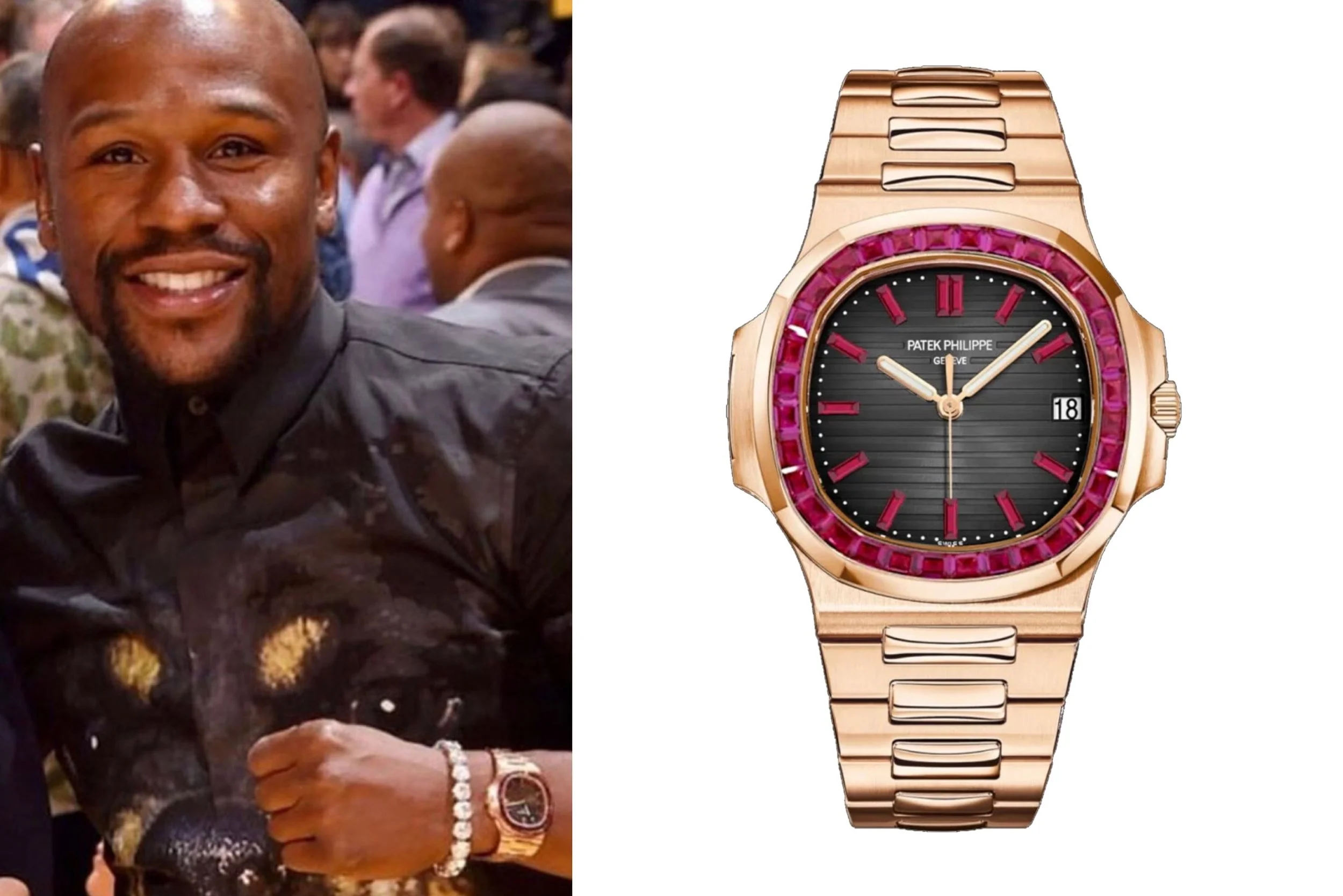 Floyd Mayweather's Watch Collection Including an $18 Million Dollar Watch