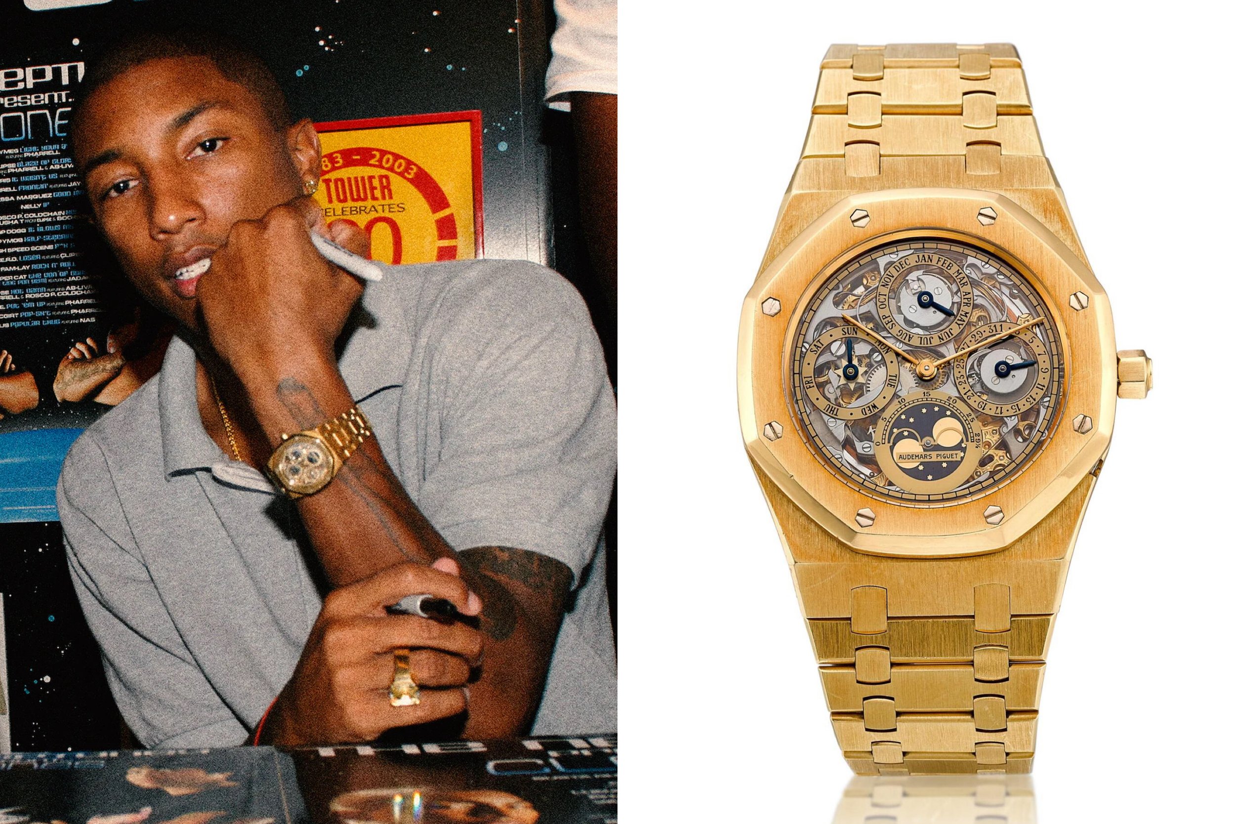 Pharrell Williams' Watch Collection Including Multiple Richard Milles