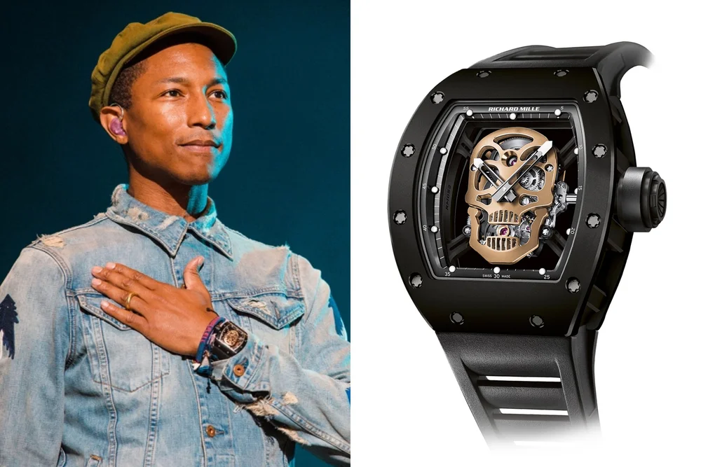 Pharrell Williams' Watch Collection Including Multiple Richard Milles