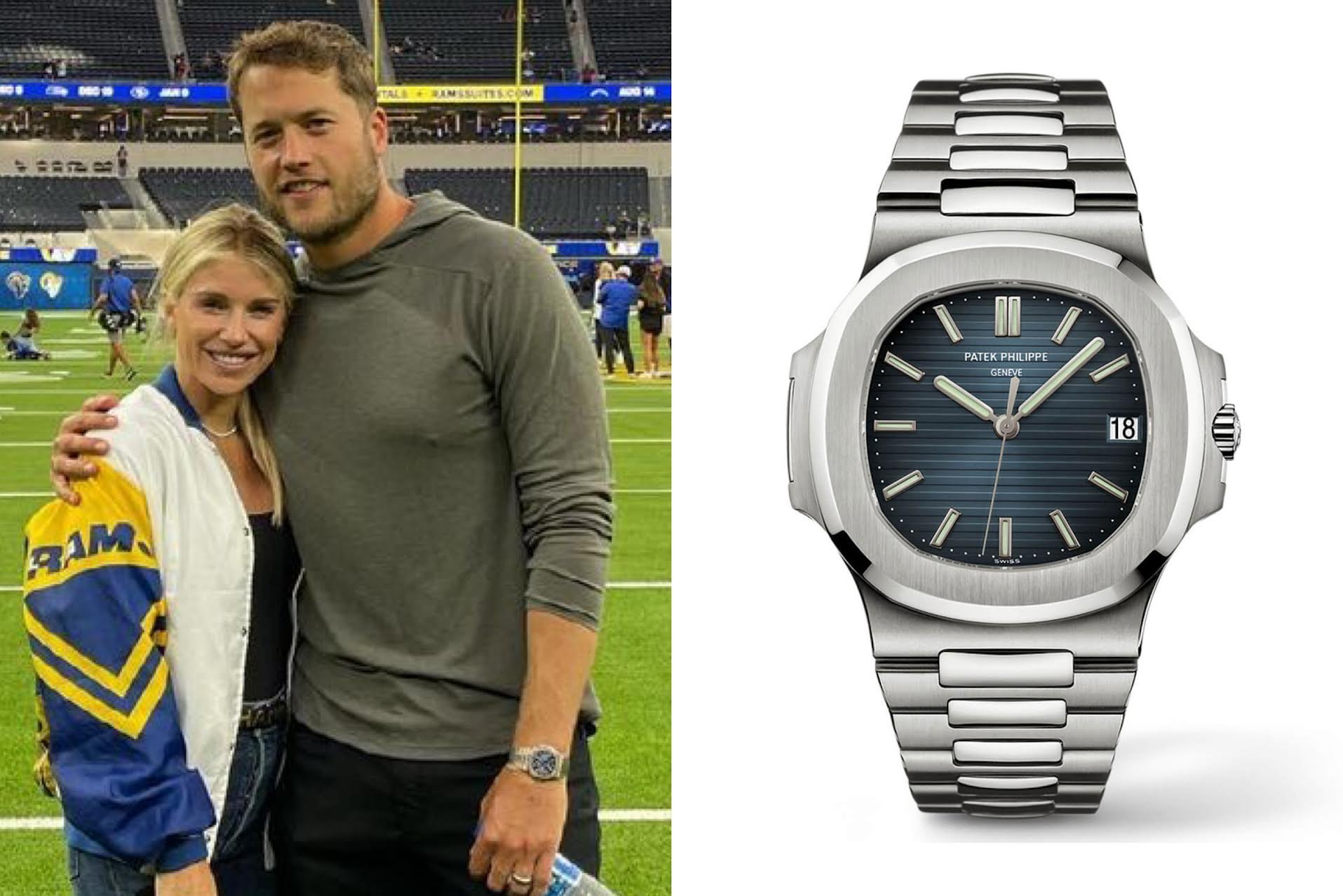 The Watches of Super Bowl LVI Quarterbacks Joe Burrow and Matt Stafford ...