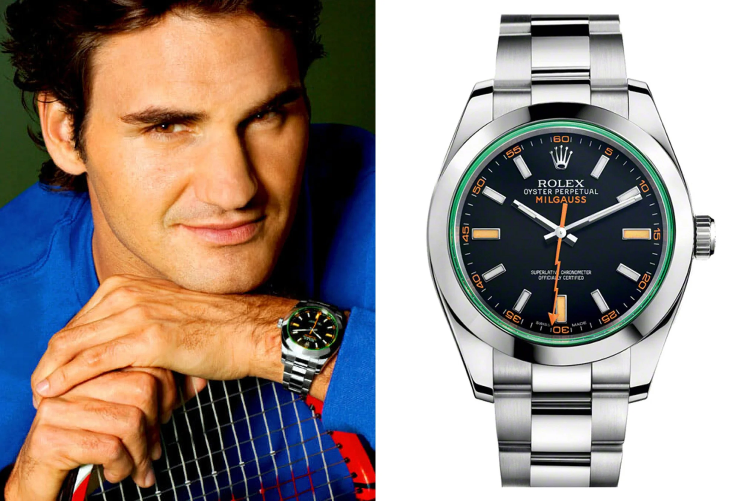 Roger Federer's Watch Collection - Federer’s Rolex Watches