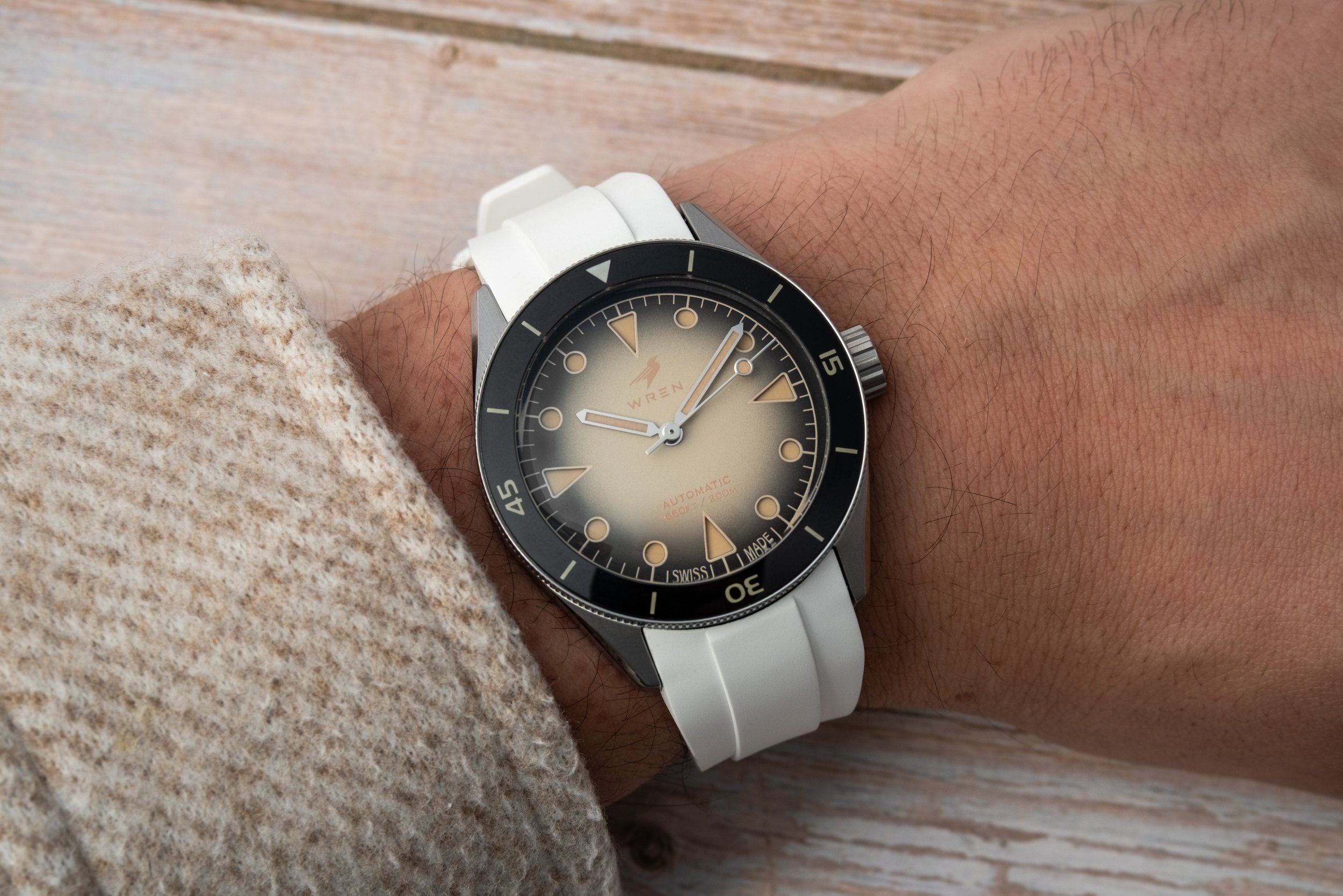 Introducing the Wren Diver One Sand – A Classic Dive Watch with a Fresh ...