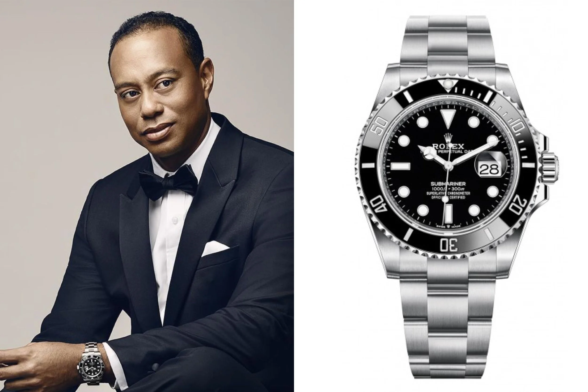 Tiger Woods' Watches - Tiger’s Rolex and Tag Heuer Collection