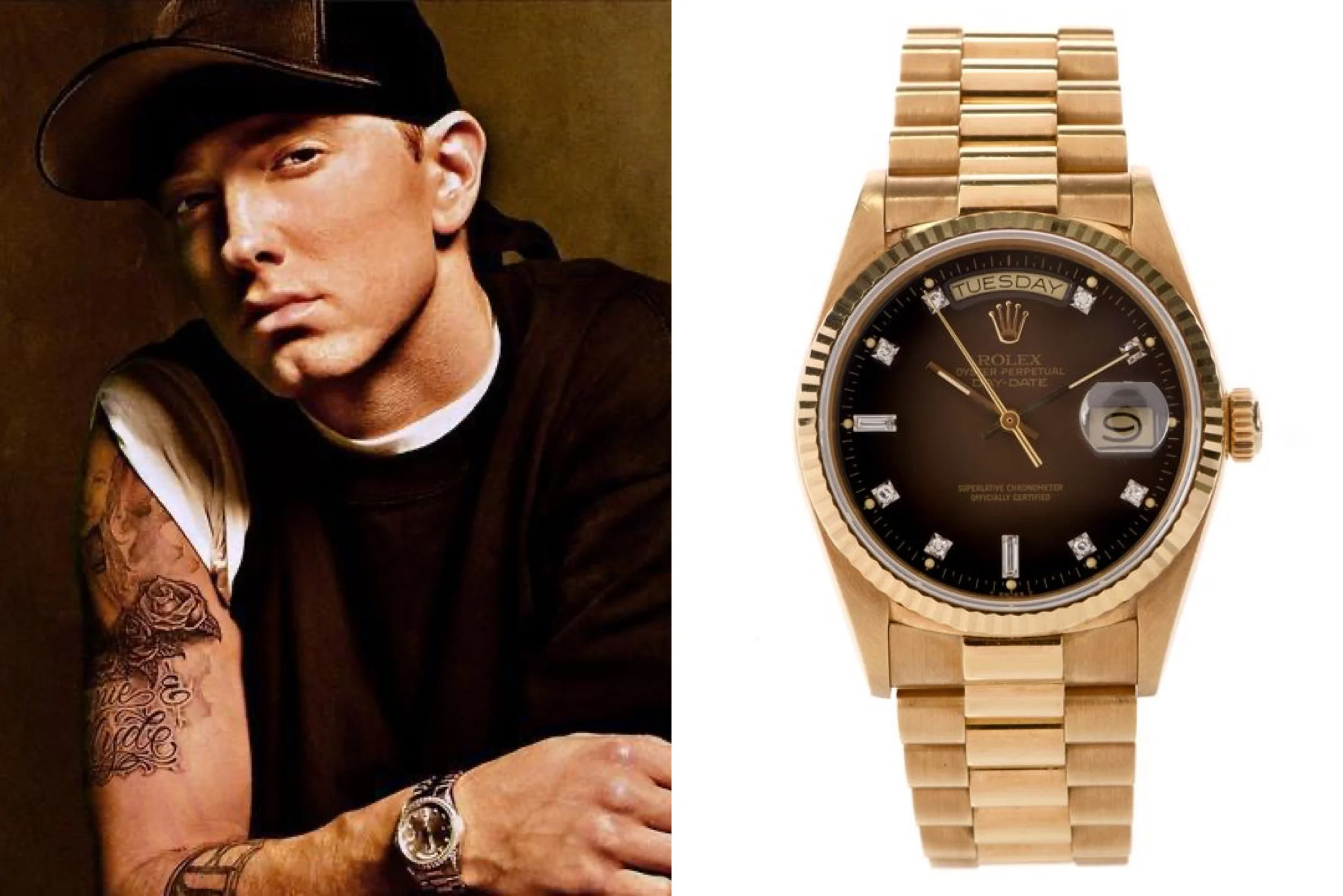 Eminem's Watch Collection Including Rolex and G-Shock