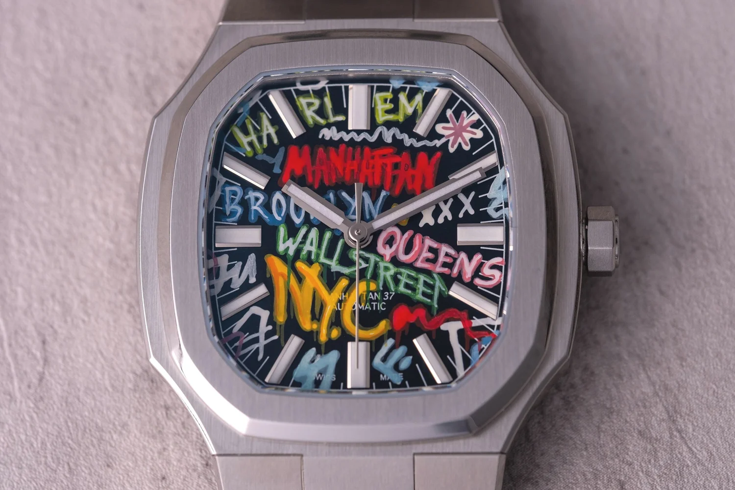 The IFL Watches X Maen Manhattan 37 Graffiti is a Tribute to NYC