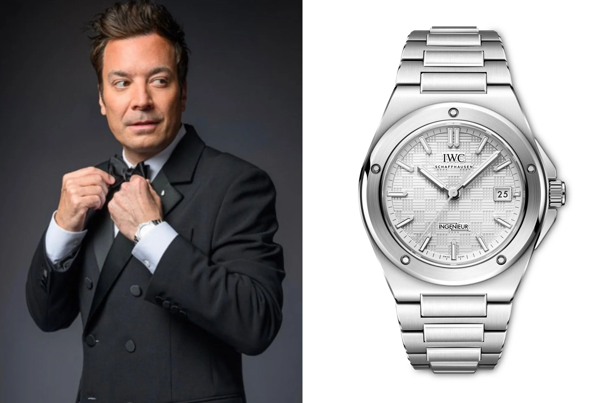 Celebrity Watch Spotting the IWC Ingenieur 40