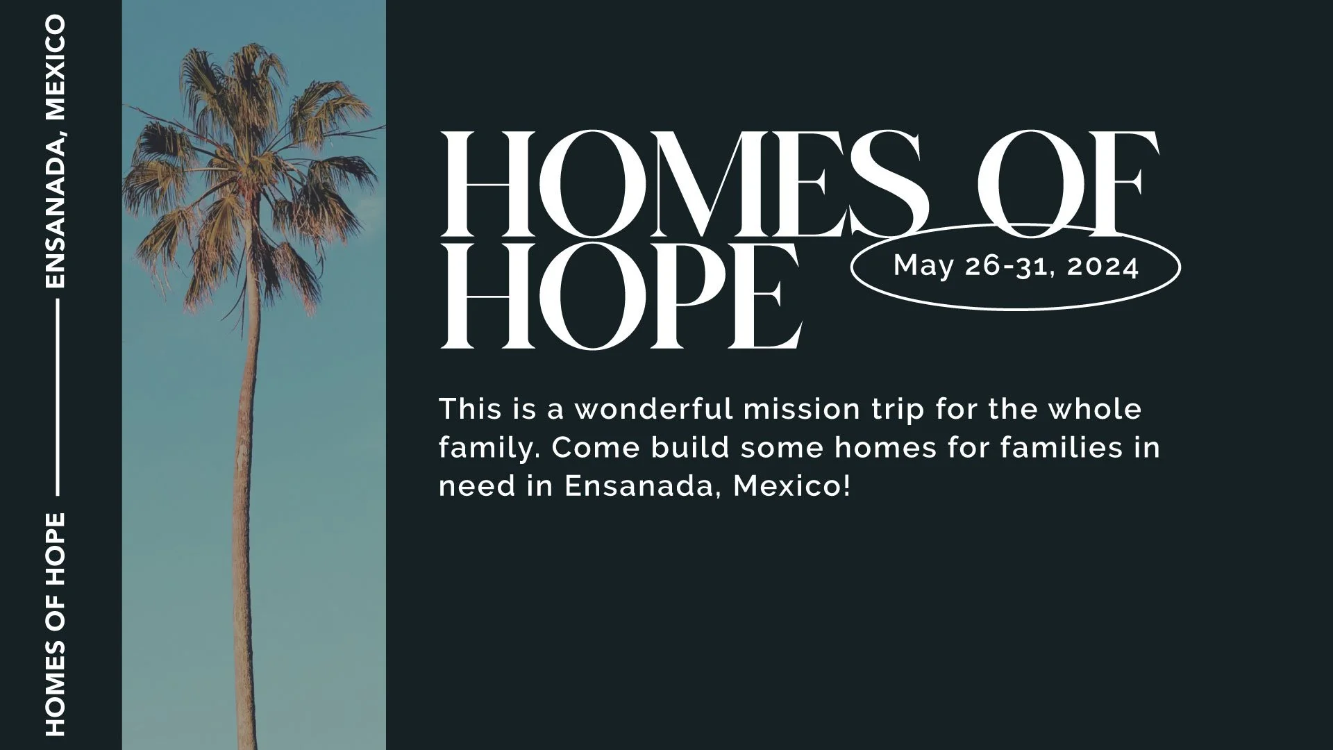 Homes Of Hope Mexico Mission Trip Life Community Church