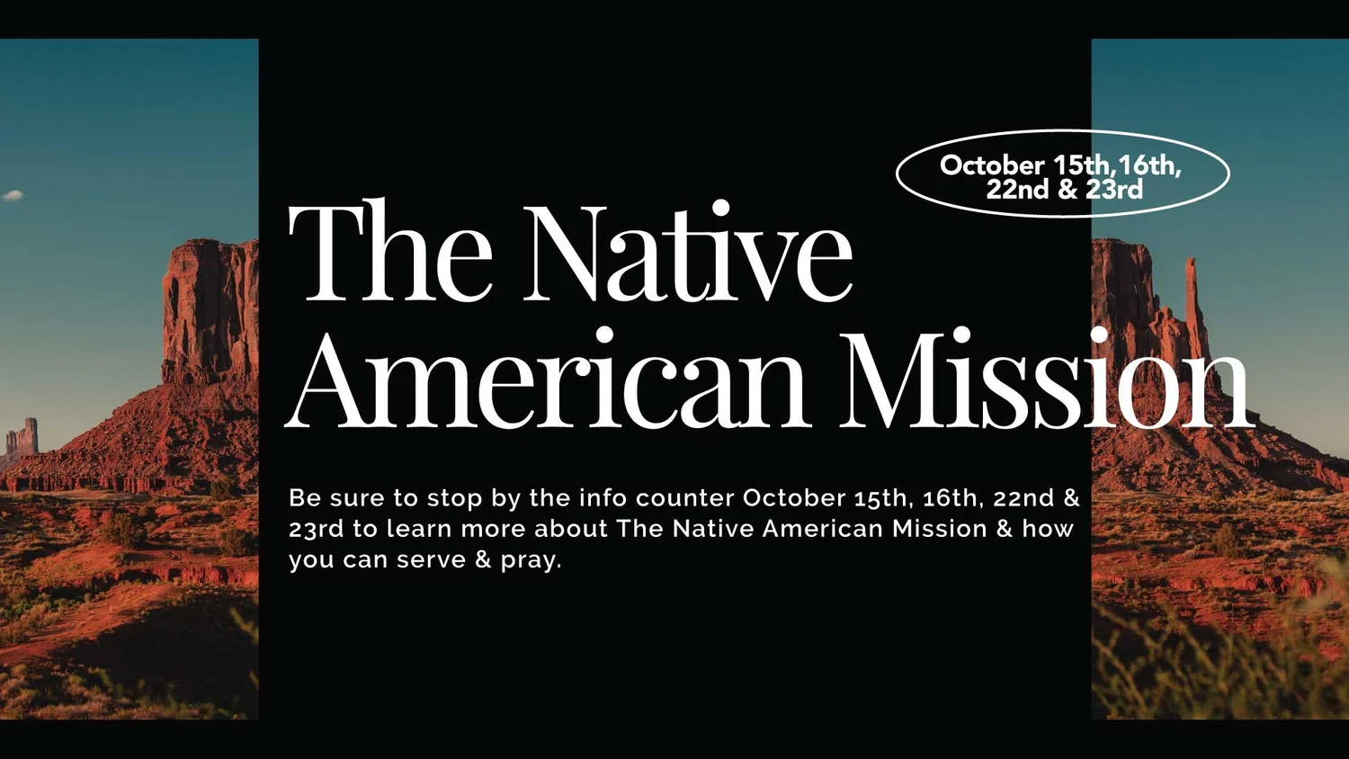 The Native American Mission — Life Community Church