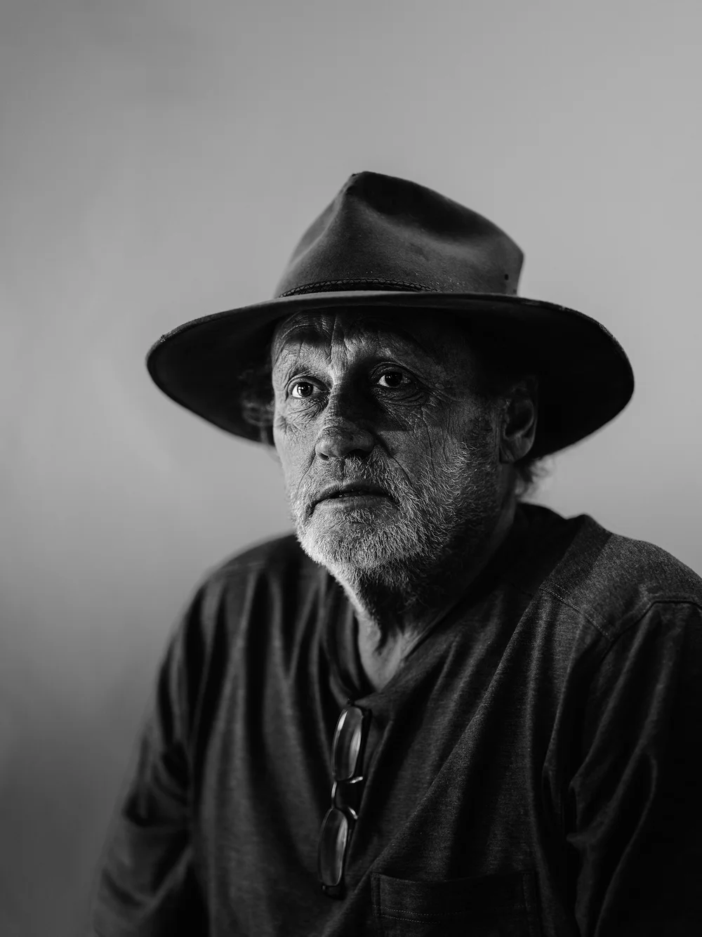 Portrait of Barossa Valley winemaker Dave Powell — Campbell Mattinson