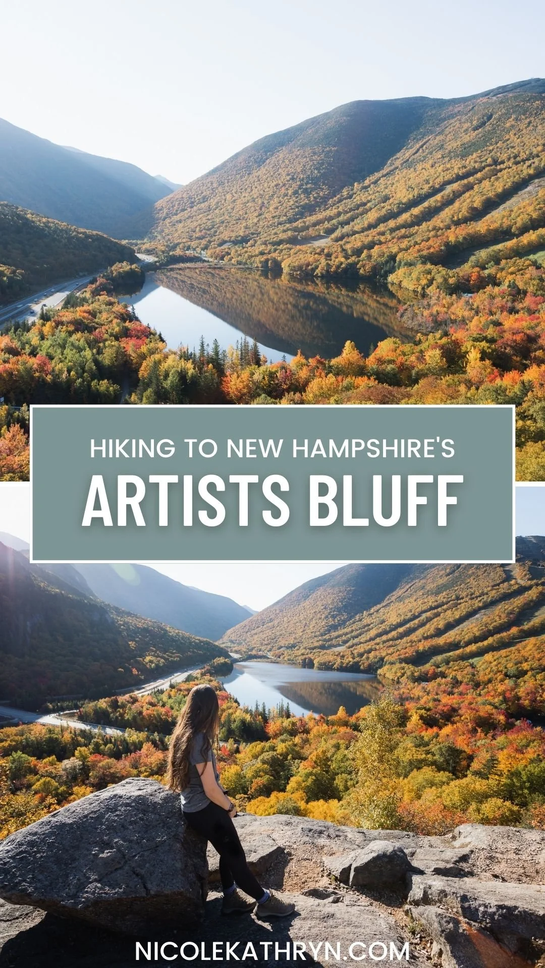 Fall in New Hampshire: Hiking to the Artists Bluff Overlook - Nicole ...