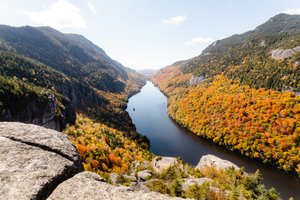 Hiking the Indian Head Trail (& Rainbow Falls) in the Adirondacks ...