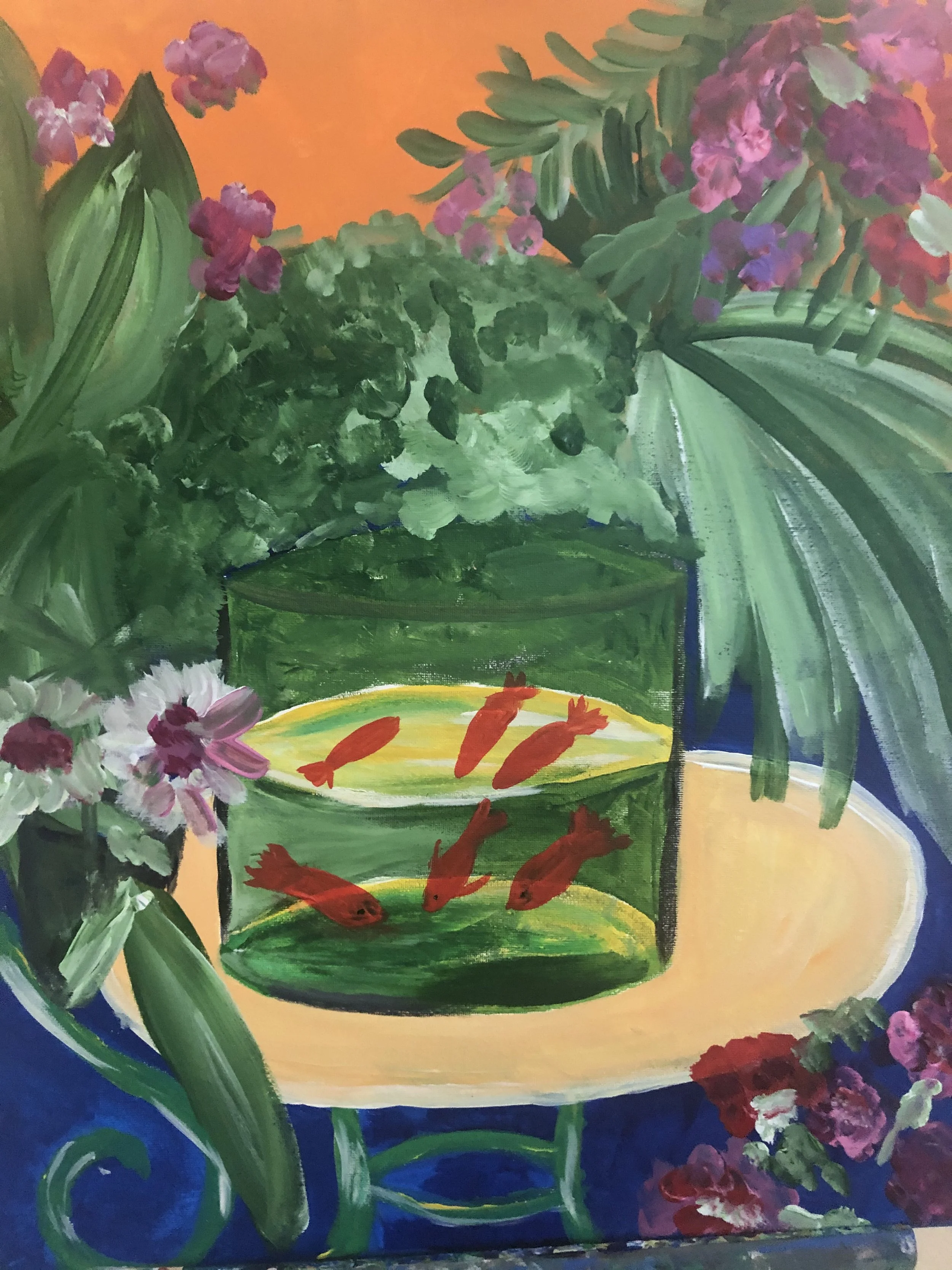 Famous Goldfish Painting